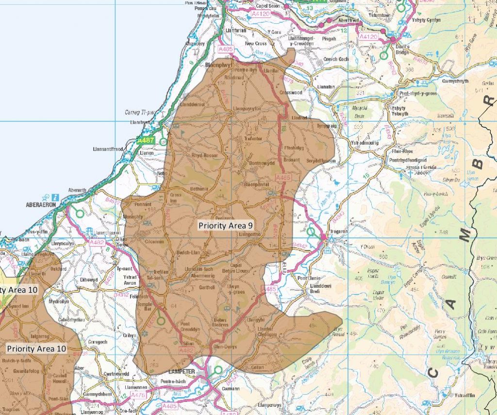 WIND AND SOLAR PRIORITY AREAS: REST OF WALES – Brecon & Radnor Branch ...